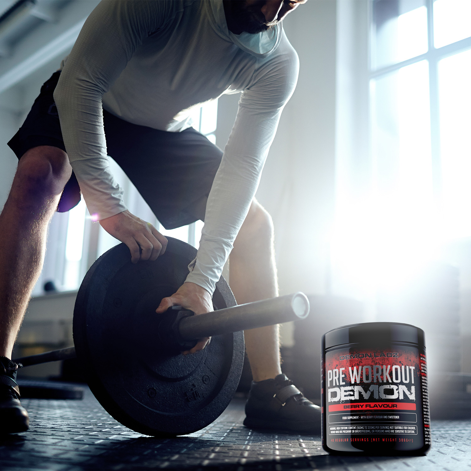 PRE WORKOUT DEMON BERRY FLAVOUR – ES – Demonlabz