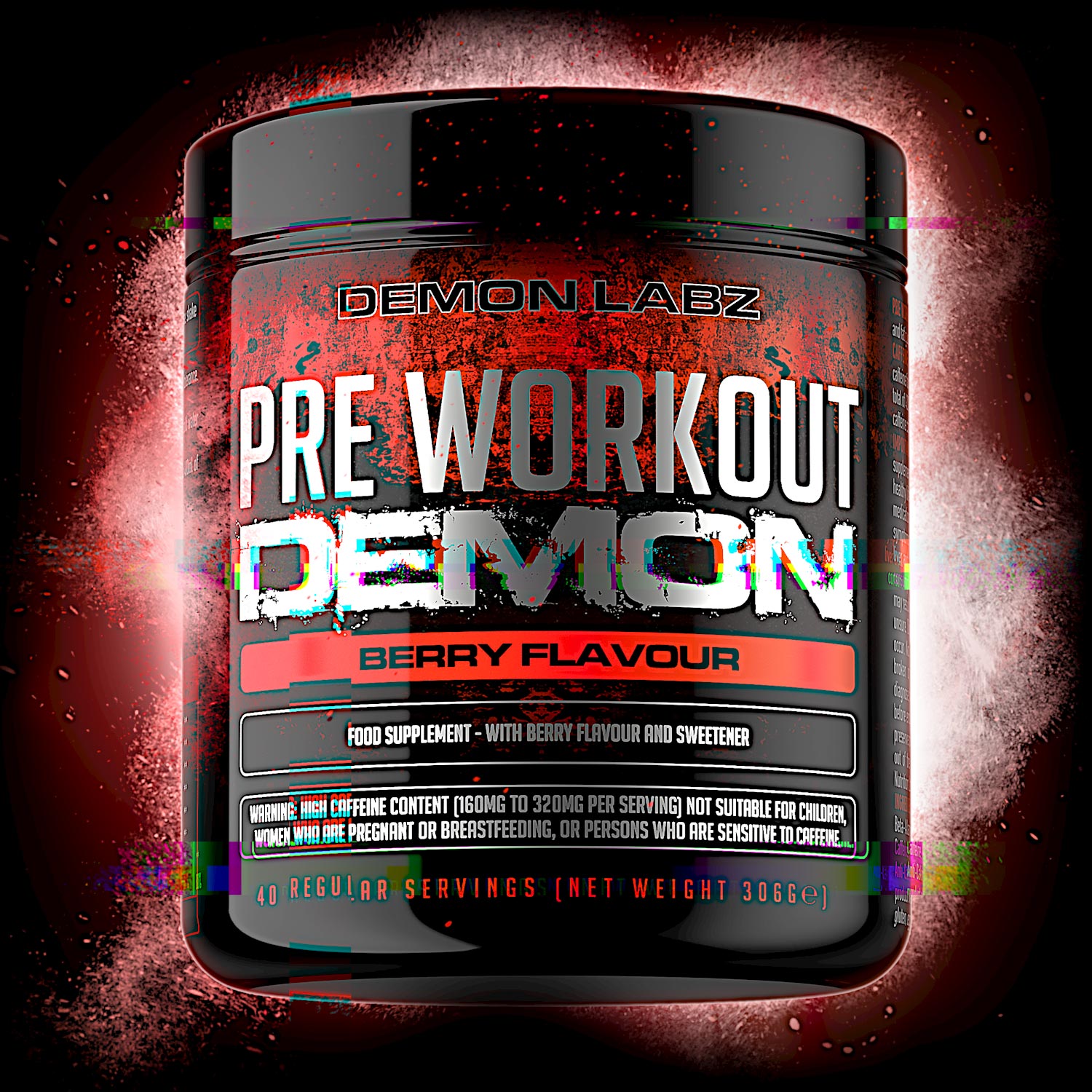 PRE WORKOUT DEMON BERRY FLAVOUR – ES – Demonlabz